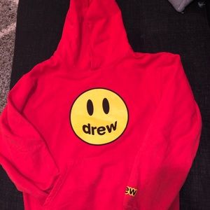 DREW | Tops | Drew House Mascot Hoodie Red | Poshmark